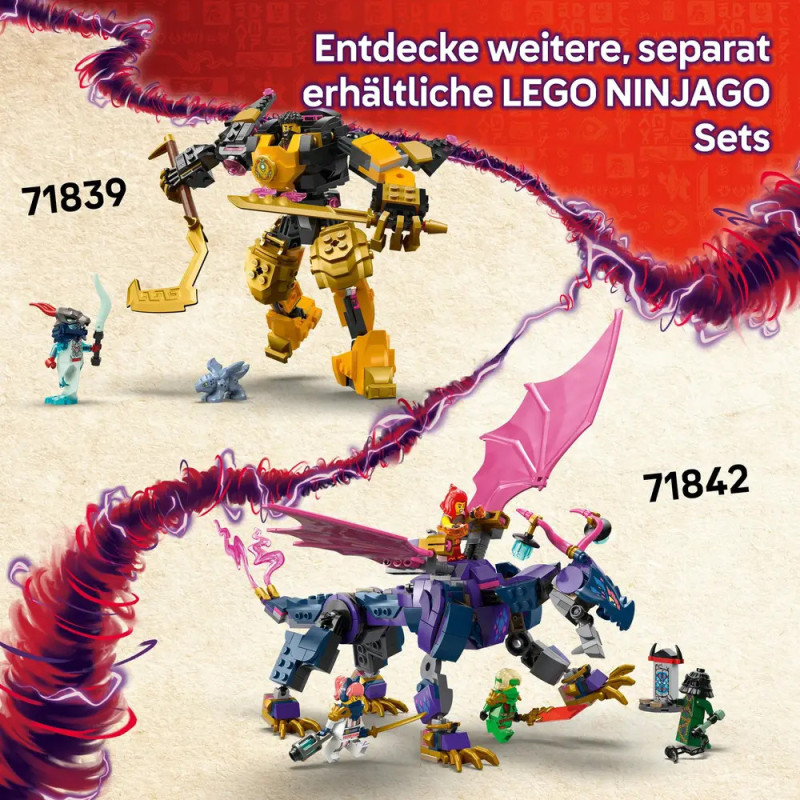 LEGO NINJAGO Kai's Motorradrennen (71838) – Dragons Rising Kampfset ab ...