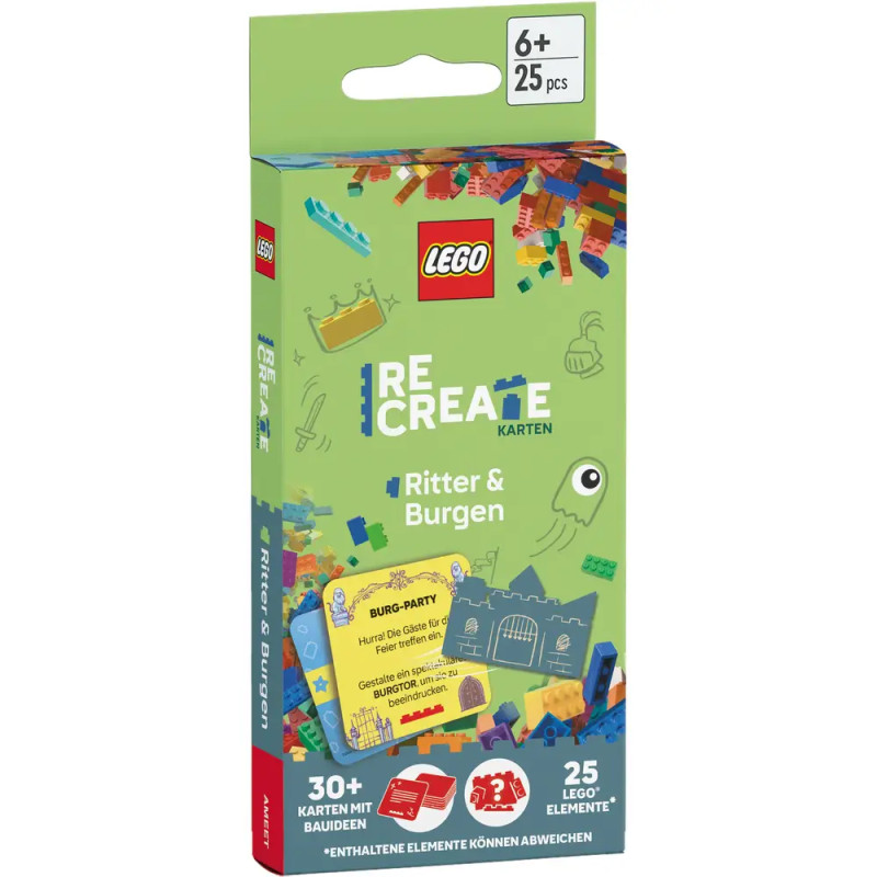 LEGO® - ReCreate Activity Cards - Ritter Burgen