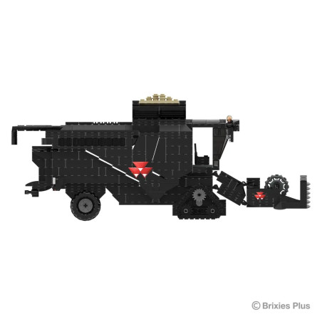 BRIXIES Plus Massey Ferguson Ideal Mähdrescher 1:32 | Konstruktionsspielzeug | Landtechnik Modell