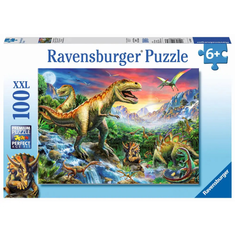 Ravensburger XXL Puzzle Bei Den Dinosauriern 100 Teile – Für Kinder ab ...