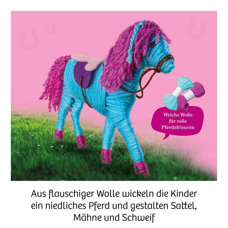 KOSMOS Traum-Pferd Bastelset für Kinder ab 6 Jahre – Kreativ-Experiment ...