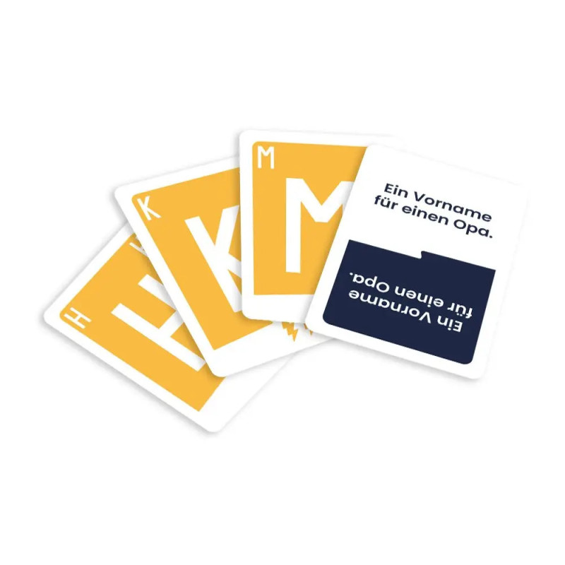 ATM GAMING Quickstop – Das Buchstaben-Duell: Ultraschnelles Kartenspiel für 2-6 Spieler ab 8 Jahren