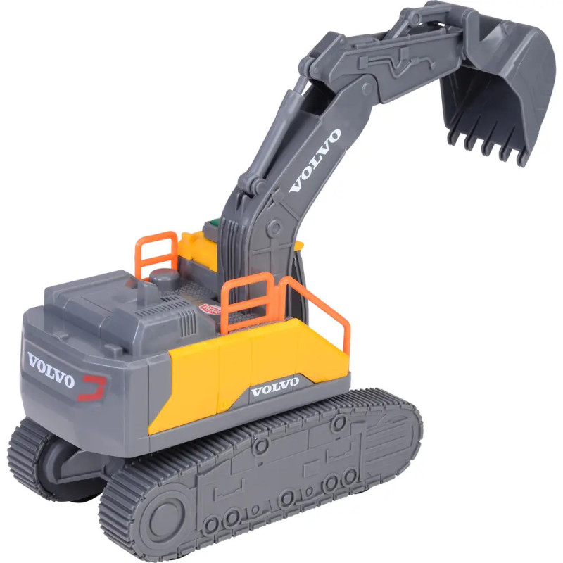 Dickie Toys Volvo Kettenbagger 23cm mit Licht & Sound – Spielzeug ab 3 ...